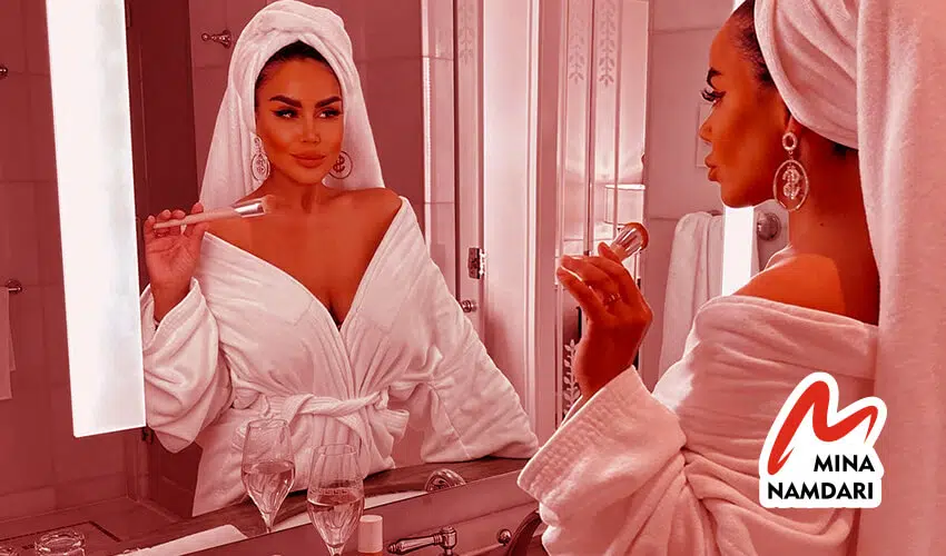 مینا نامداری (Mina Namdari)مدل و رابطه او با فوتبالیست معروف